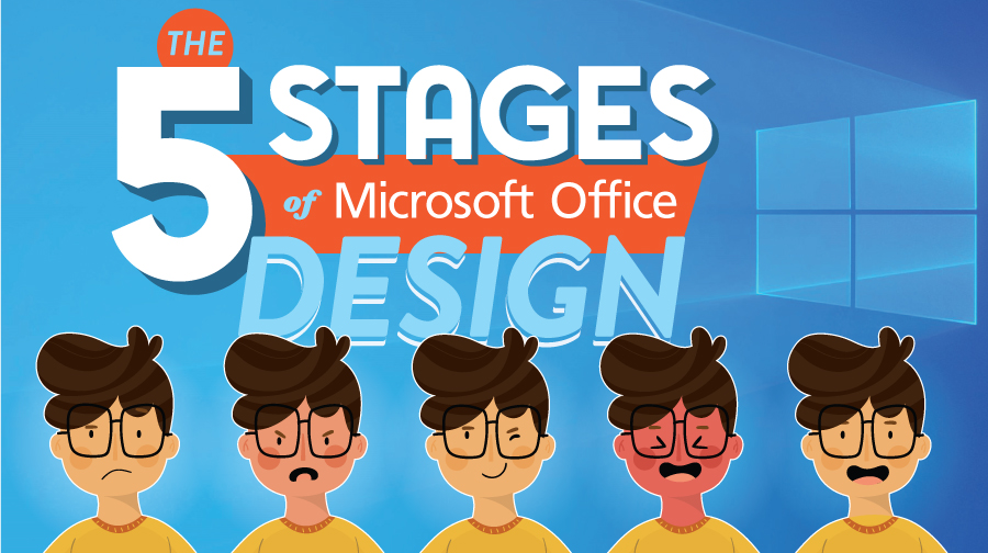 The 5 Stages of Designing in Microsoft Office | Texas Creative