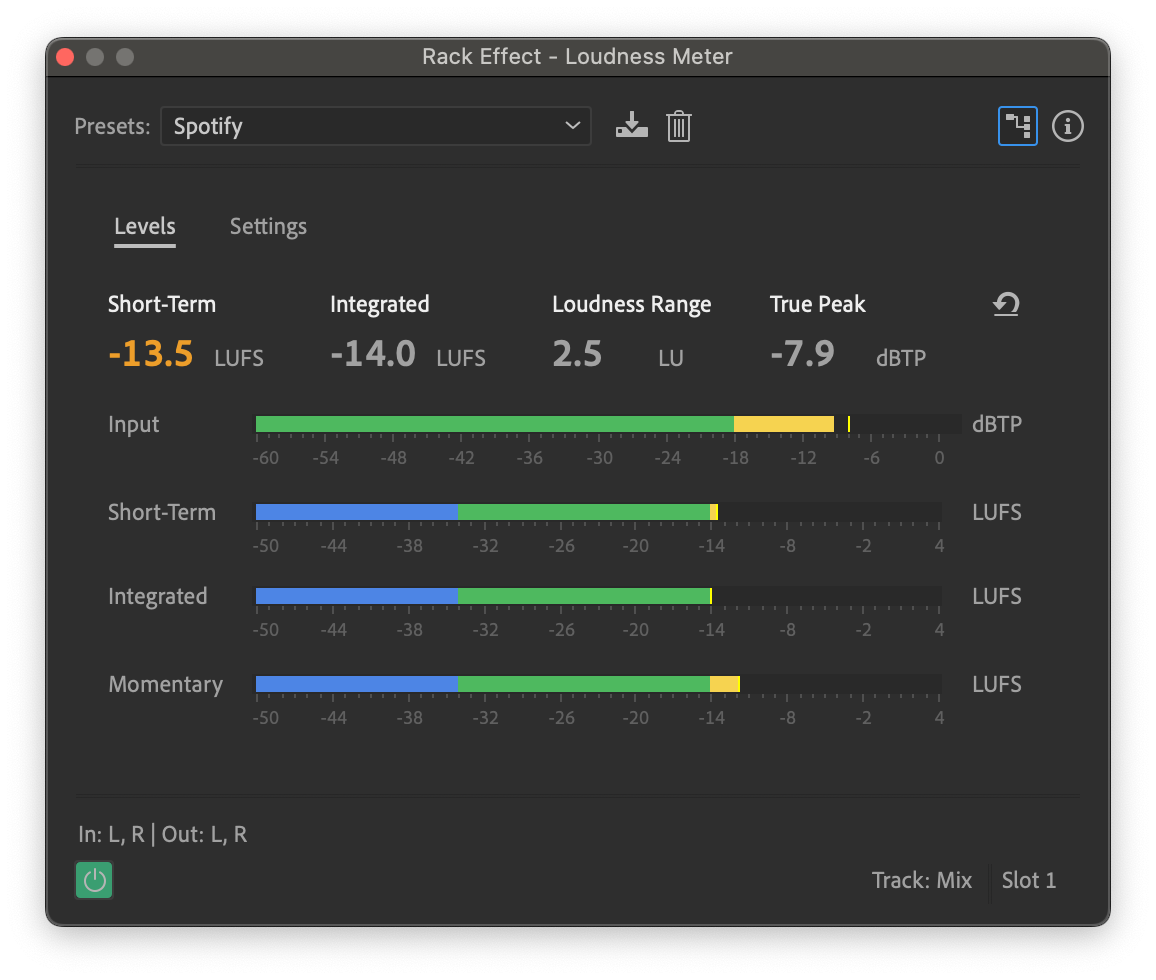 Loudness Meter Pt2